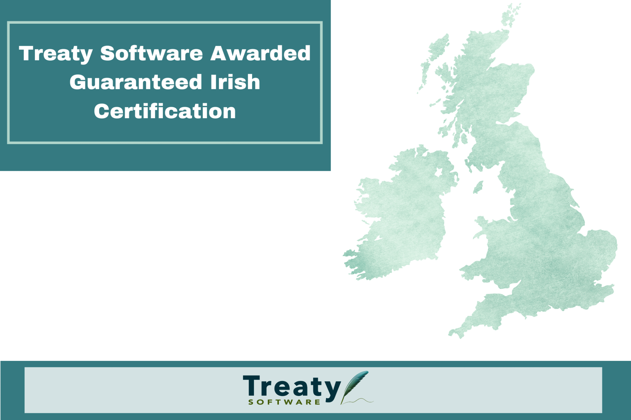 Treaty Software Awarded Guaranteed Irish Certification - Treaty Software